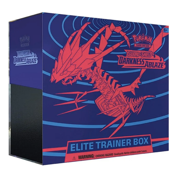 Køb en Darkness Ablaze Elite Trainer Box her - 8 pakker - Rogerz